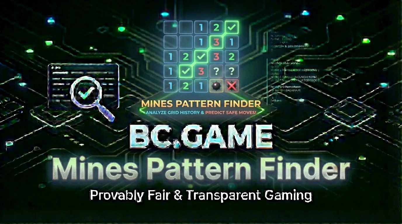 BC.Game Mines Pattern Finder - Find Safe Tiles | Dyutam
