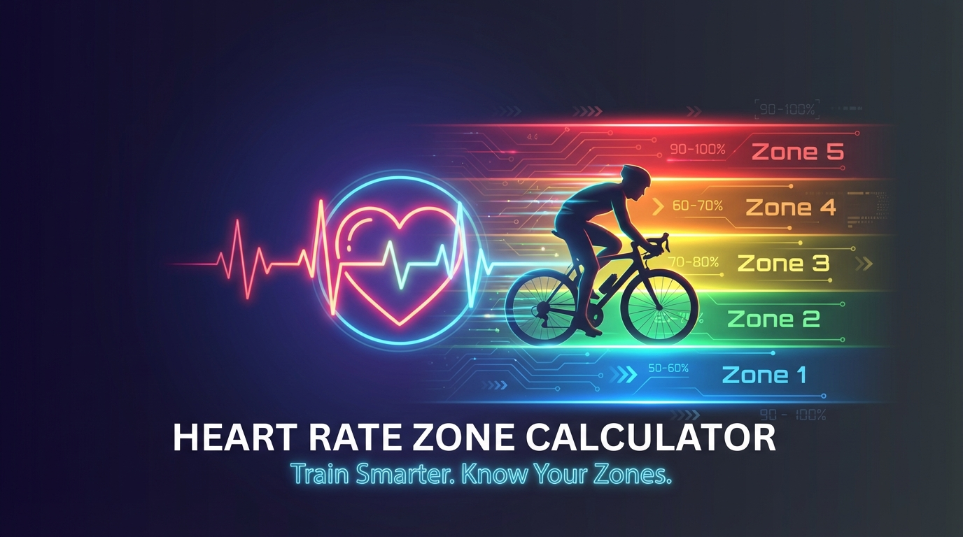 Cycling Heart Rate Zone Calculator – Training Zones 1-5 | Dyutam