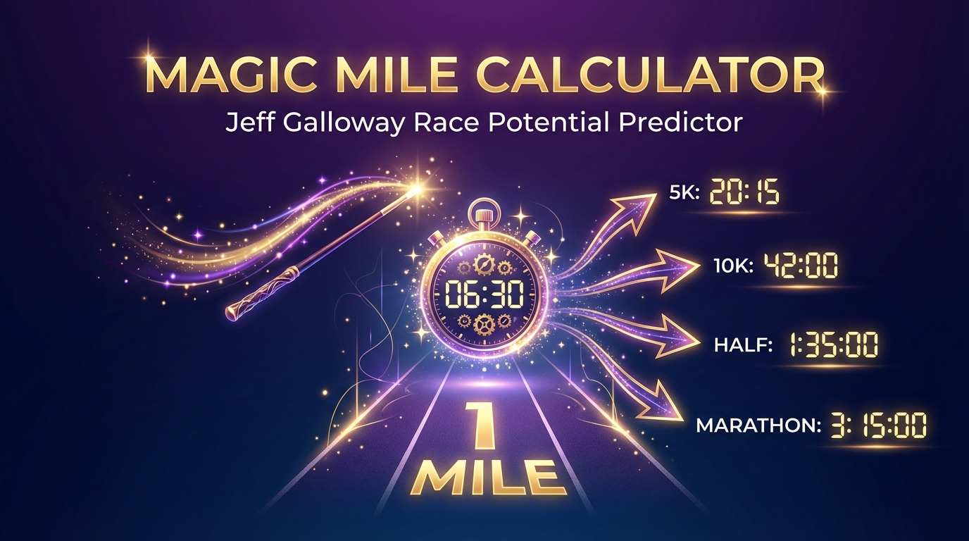 Magic Mile Calculator - Predict Your Race Potential | Dyutam