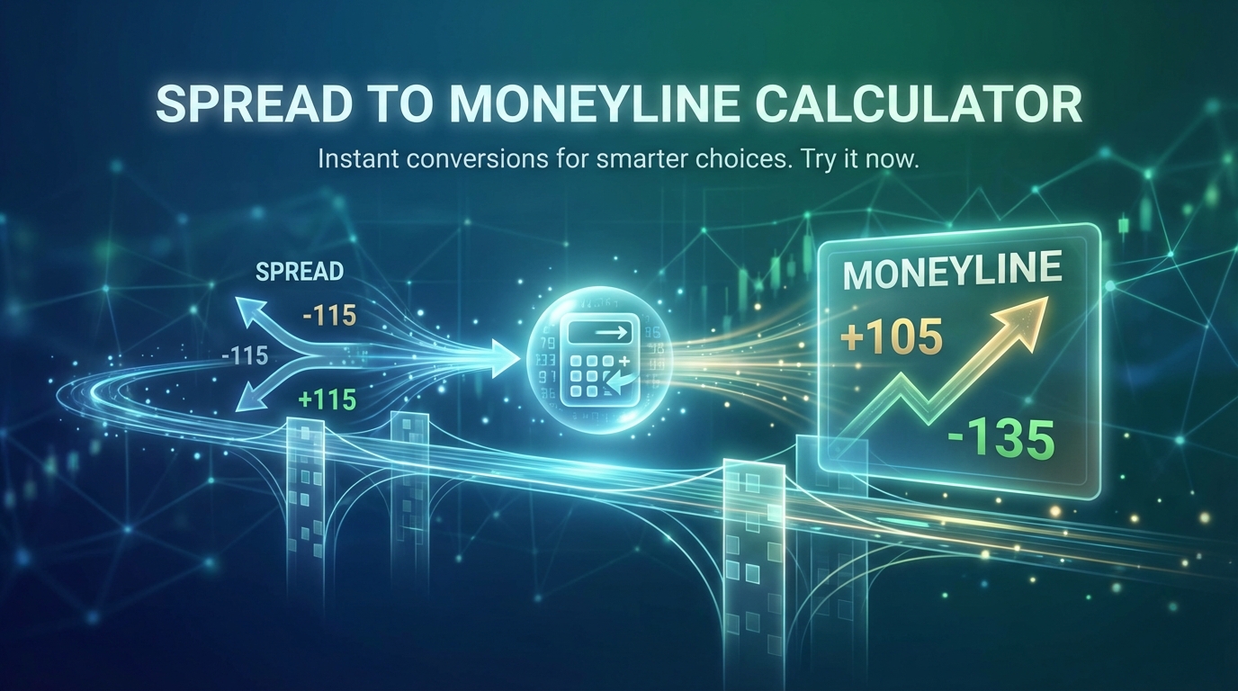 Spread to Moneyline Converter – Convert Point Spreads to Odds | Dyutam