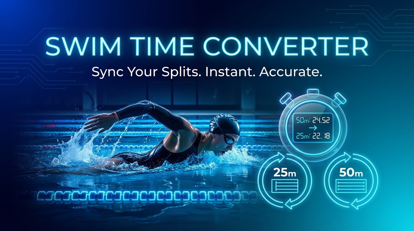 Swim Time Converter - SCY, SCM, LCM Conversions | Dyutam