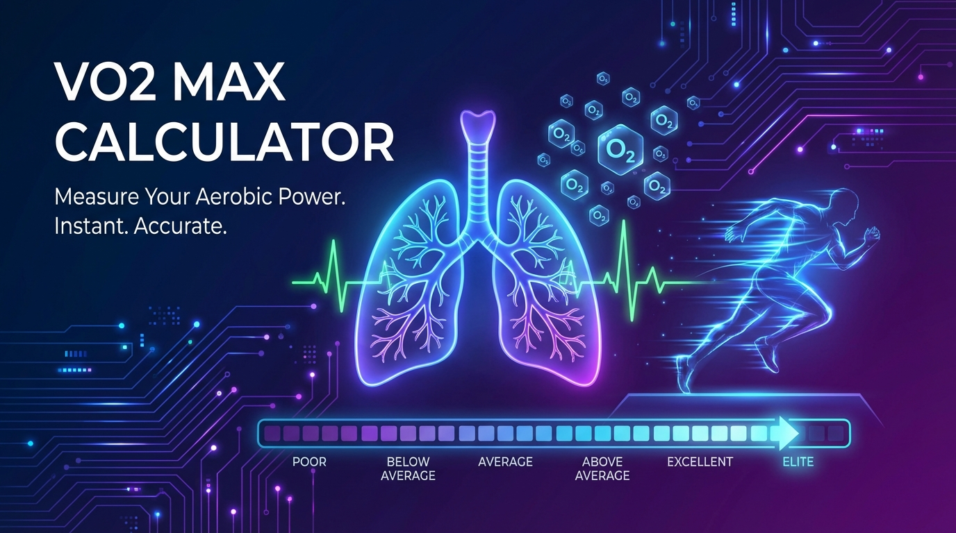 VO2 Max Runners Calculator - Aerobic Capacity | Dyutam